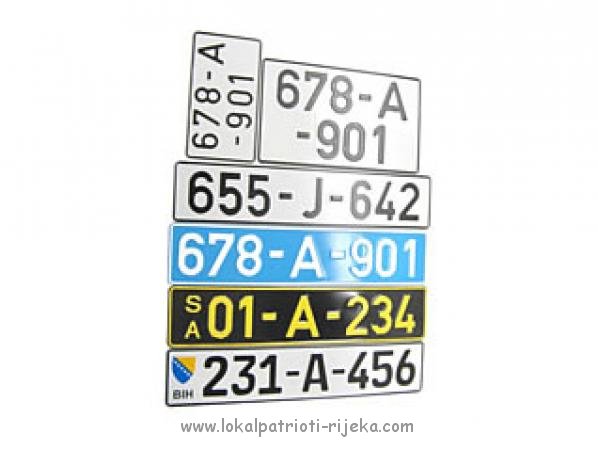 Lokalpatrioti Rijeka • Pogledaj temu - Kakvu bi registracijsku tablicu ...